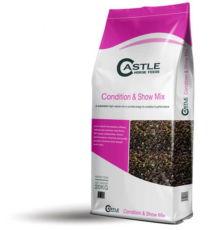 Castle Horse Feeds Condition And Show Mix 20kg - Default Title | Zoars Ark Pet Superstore