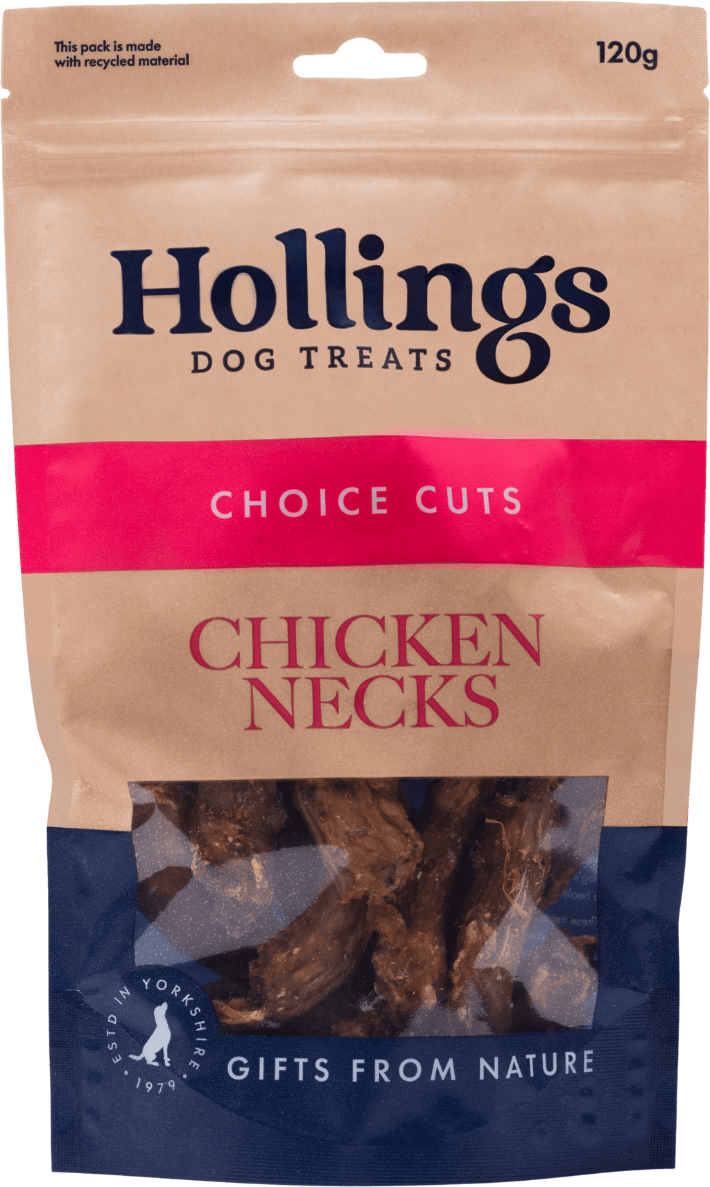 Hollings Natural Chicken Necks - Default Title | Zoars Ark Pet Superstore