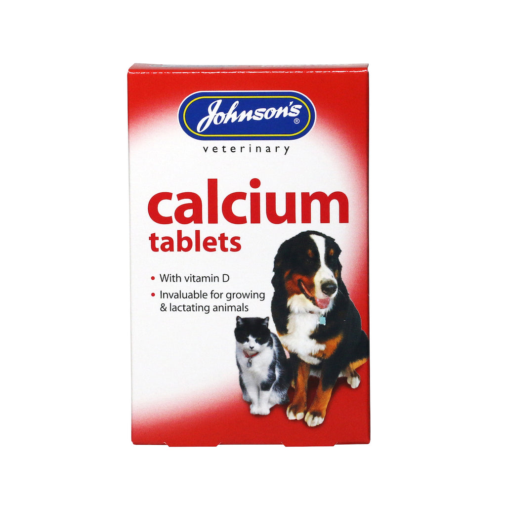 Johnsons Calcium Tablets - Default Title | Zoars Ark Pet Superstore