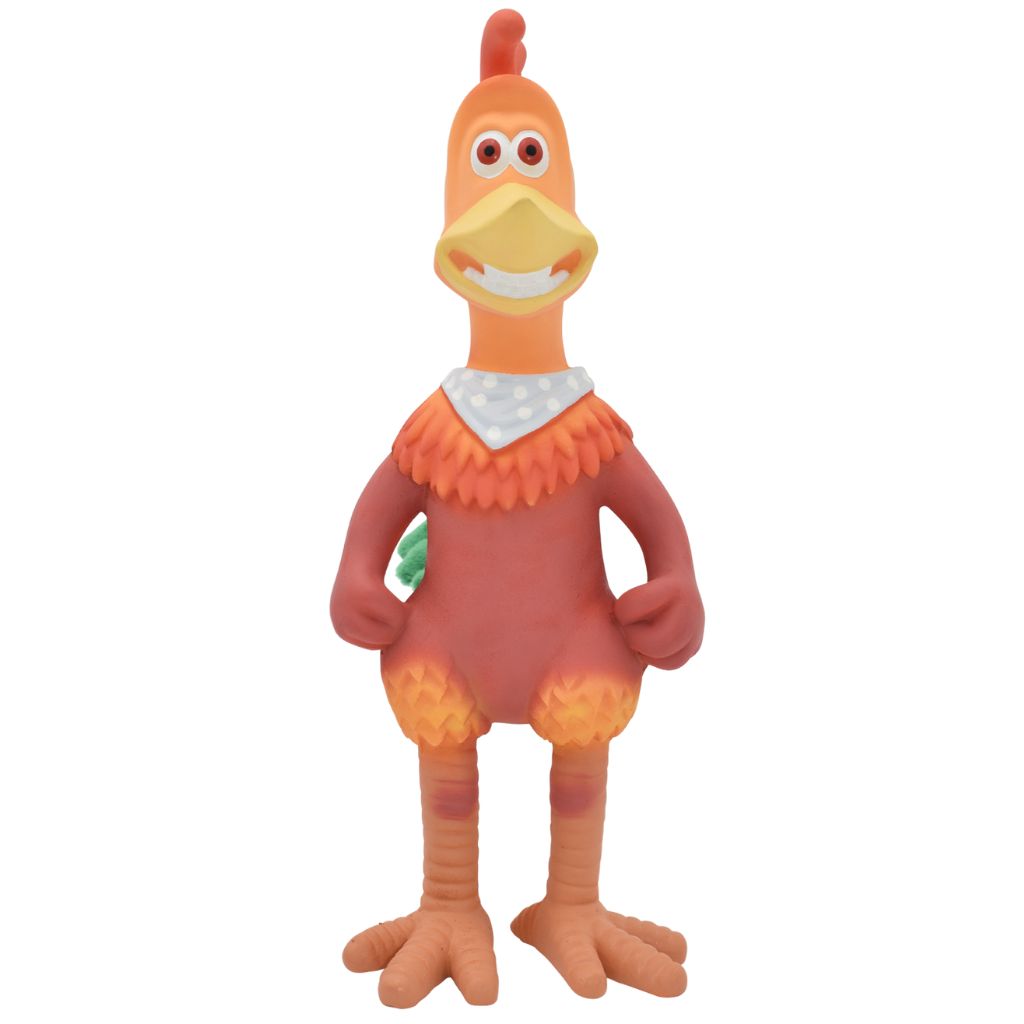 Chicken Run Rocky Latex Toy - Default Title | Zoars Ark Pet Superstore