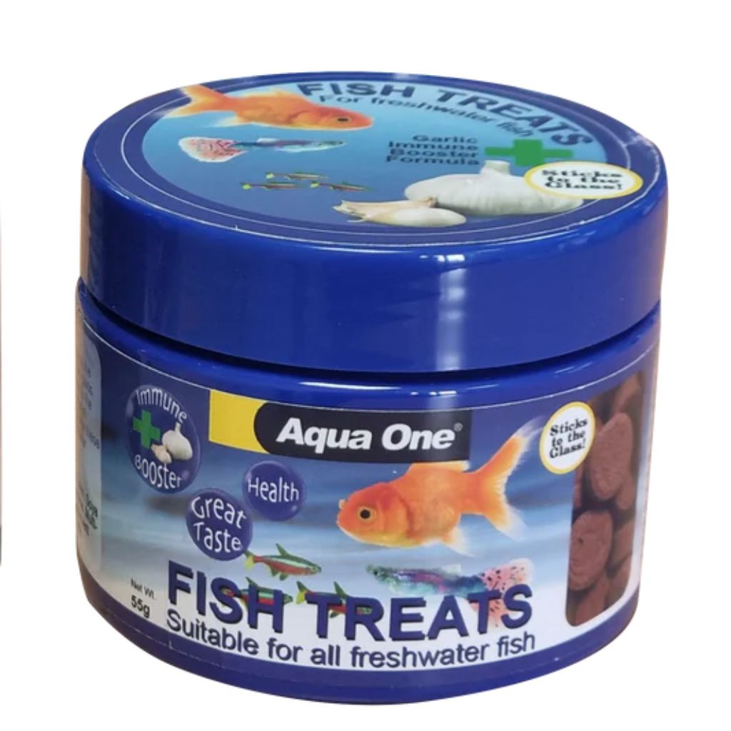 Aqua One Fish Treat Tablets with garlic - Default Title | Zoars Ark Pet ...