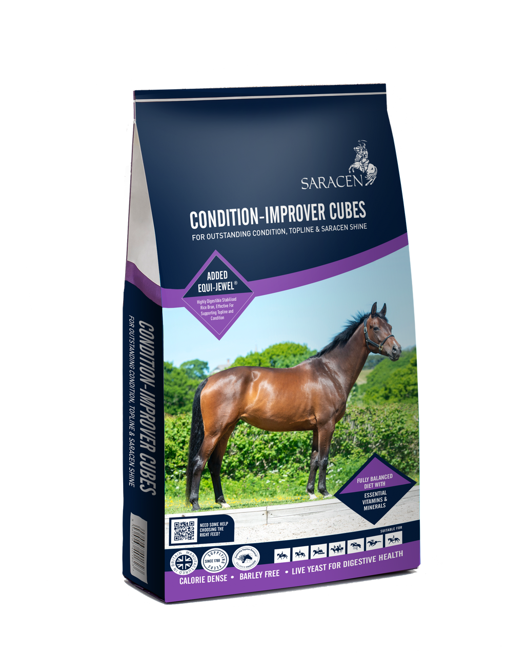 Saracen Condition-Improver Cubes 20KG - Default Title | Zoars Ark Pet Superstore