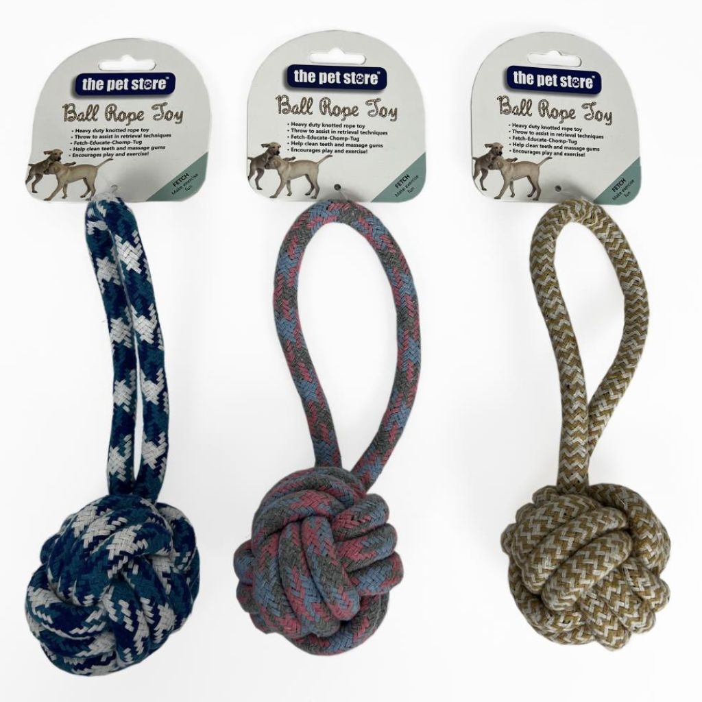 Green Jem Ball Rope With Loop - Default Title | Zoars Ark Pet Superstore