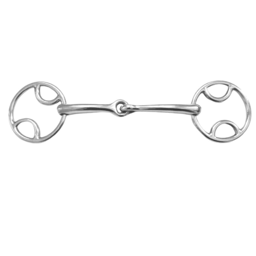 Shires Stainless Steel Bevel Bit With Jointed Mouth - Stainless Steel ...