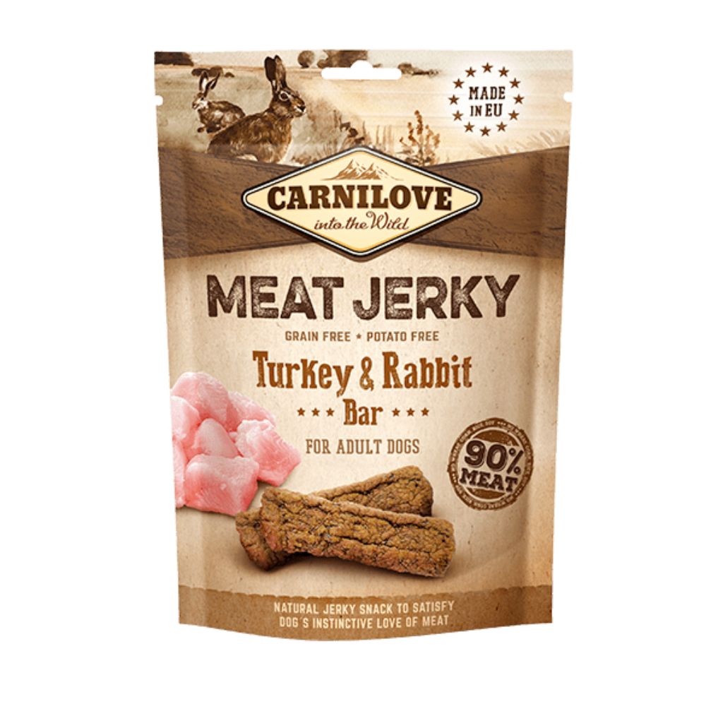 Carnilove Jerky Turkey & Rabbit Bar - Default Title | Zoars Ark Pet ...