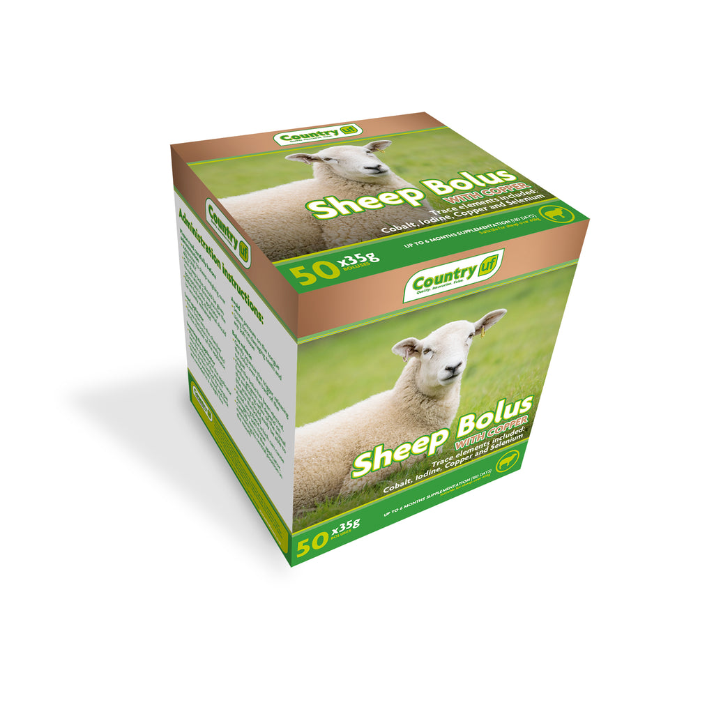 Country UF Sheep Bolus with Copper 50pk - Default Title | Zoars Ark Pet ...