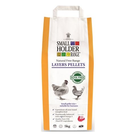 Smallholder Range Natural Free Range Layers Pellets 5kg - Default Title ...