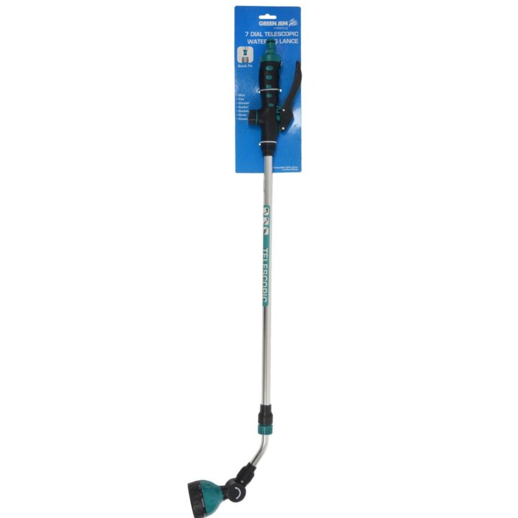Green Jem 7 Dial Telescopic Watering Lance - Default Title | Zoars Ark ...