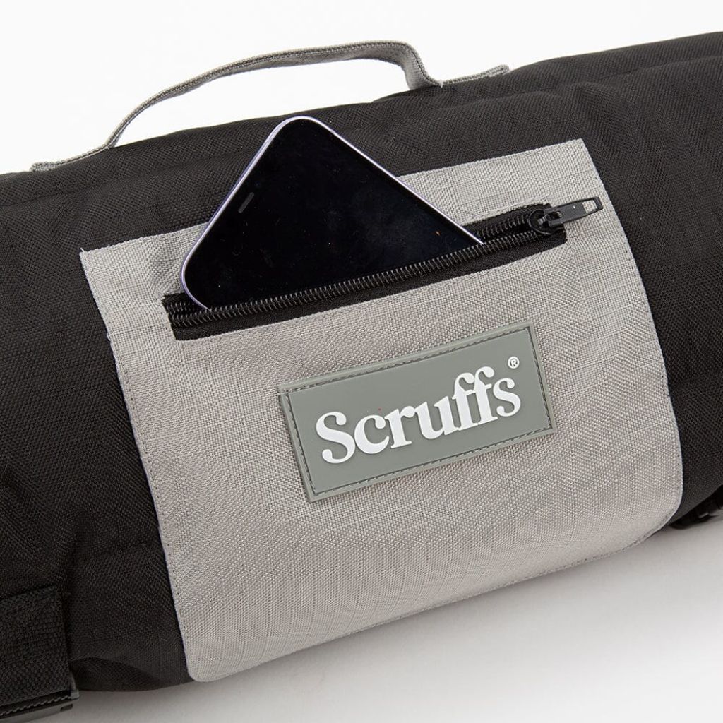 Scruffs Expedition Roll Up Travel Pet Bed - Storm Grey | Zoars Ark Pet ...