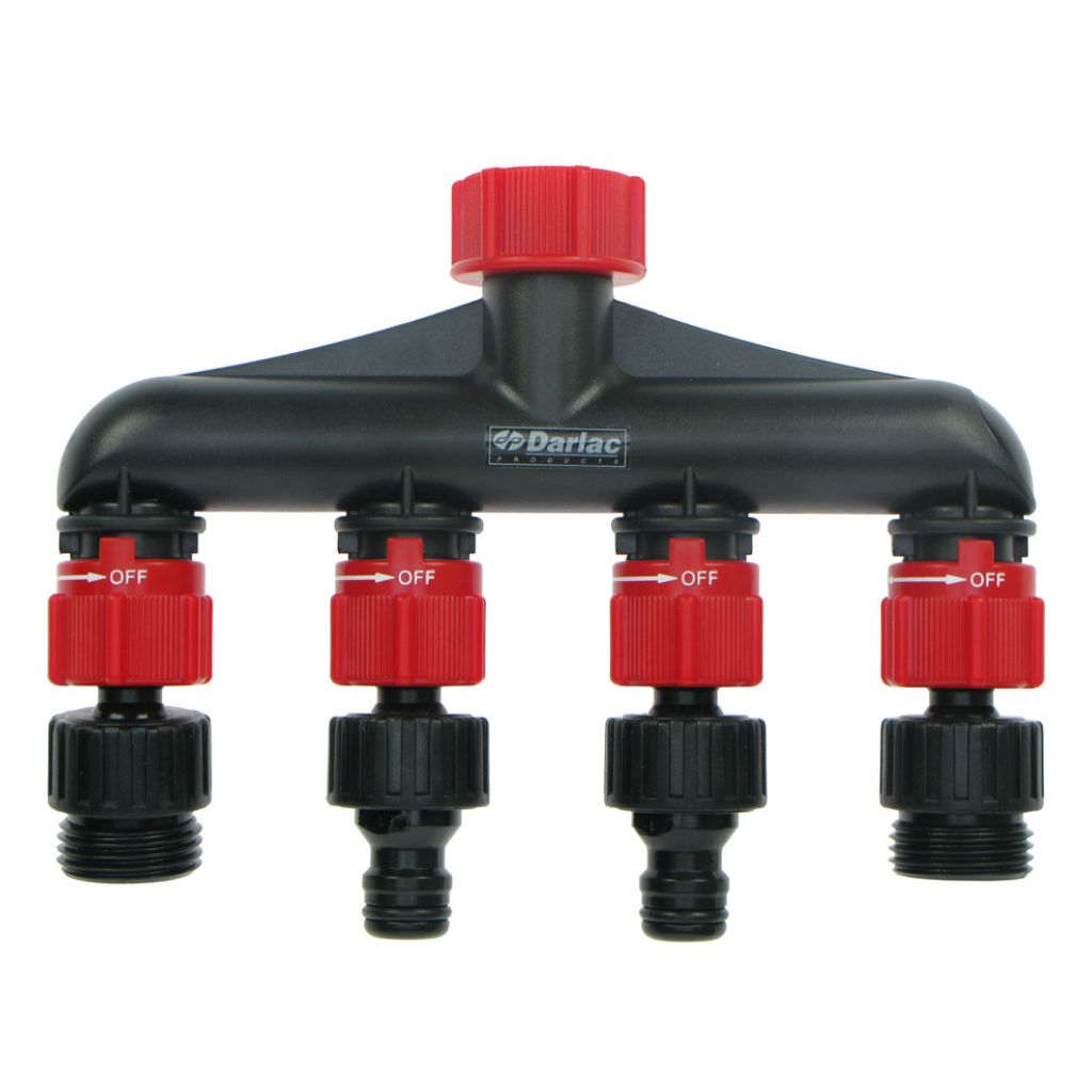 Four Way Tap Manifold - Default Title | Zoars Ark Pet Superstore