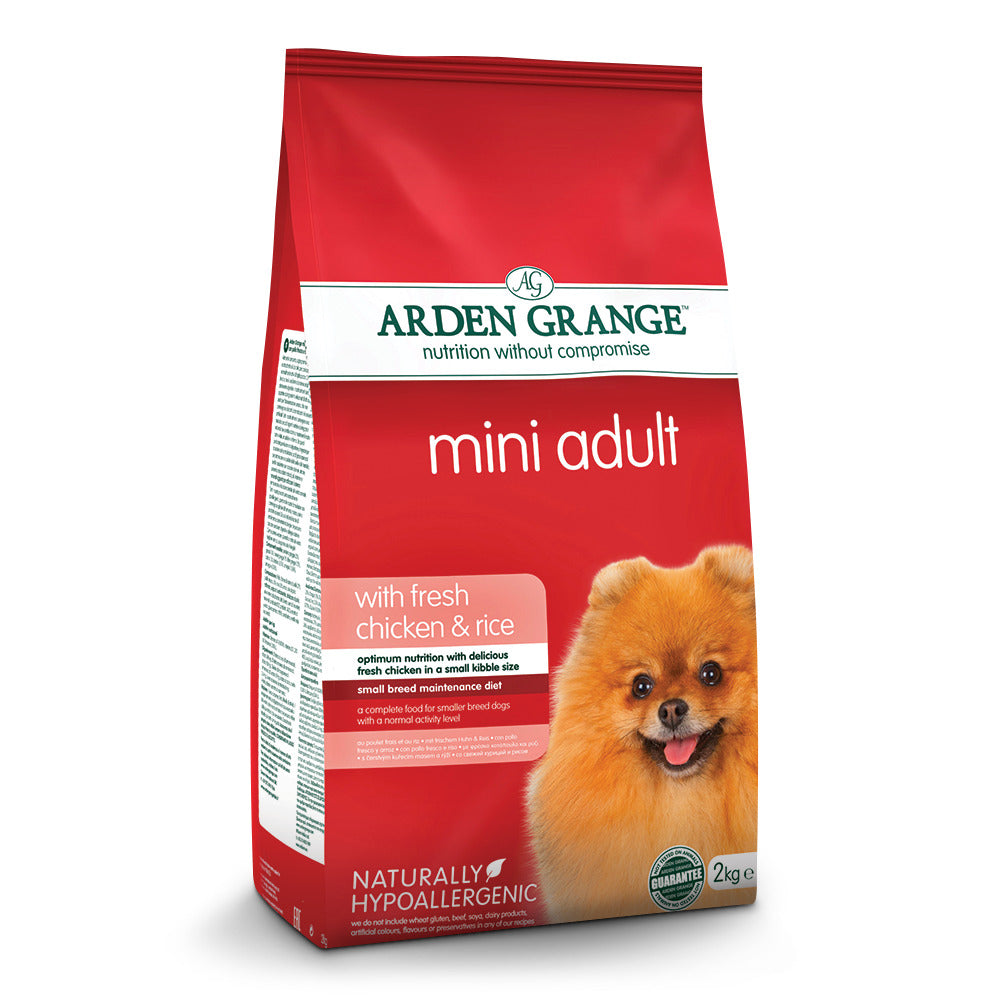 Arden Grange Mini Chicken & Rice - 2kg | Zoars Ark Pet Superstore