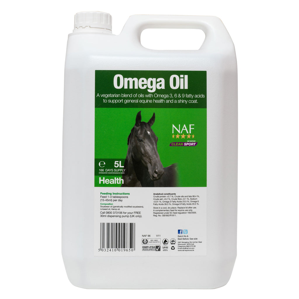 NAF Omega Oil 5L - Default Title | Zoars Ark Pet Superstore